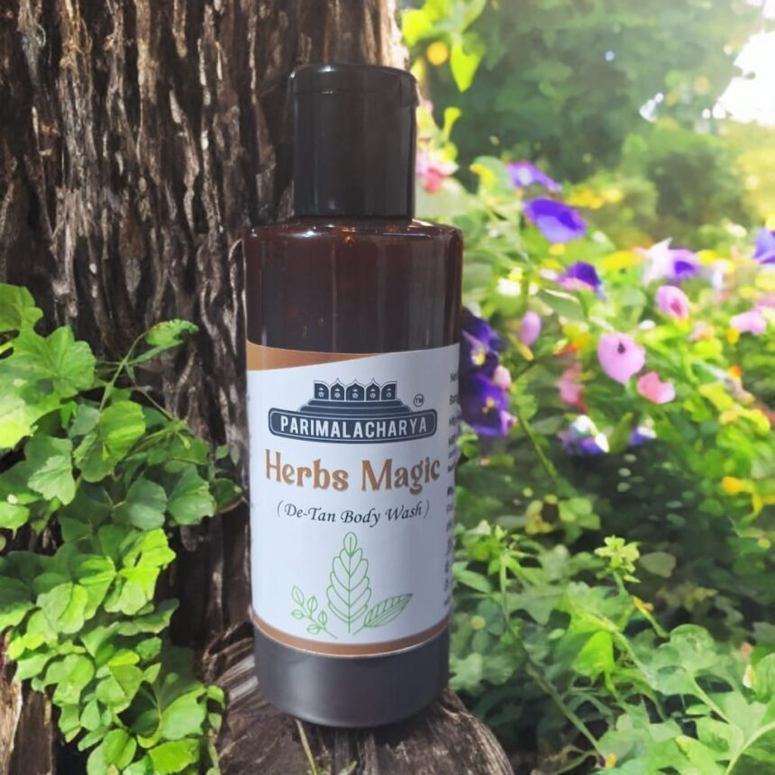 Herbs Magic De-Tan Bady Wash – Parimalacharya